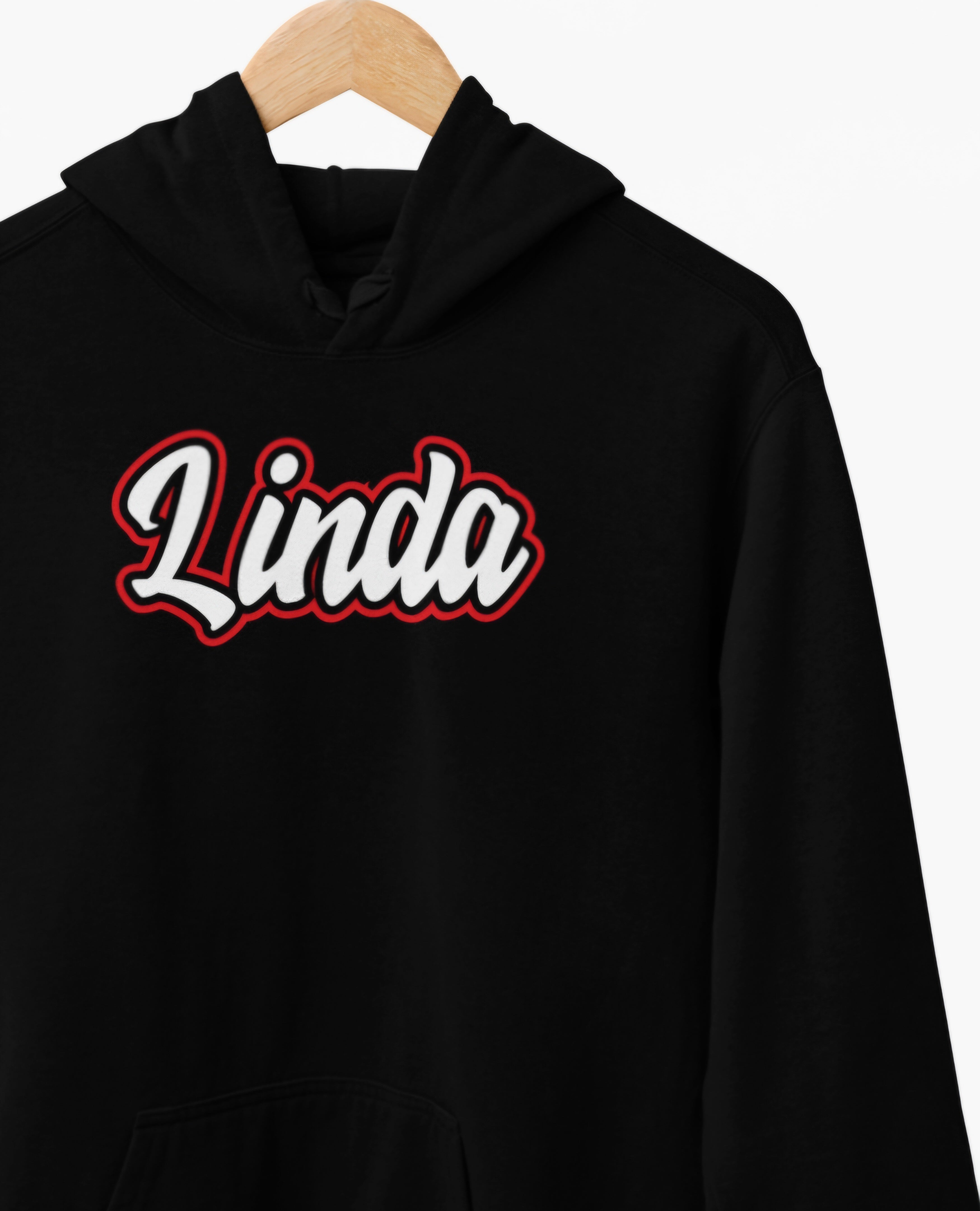 Linda Cursive Hoodie